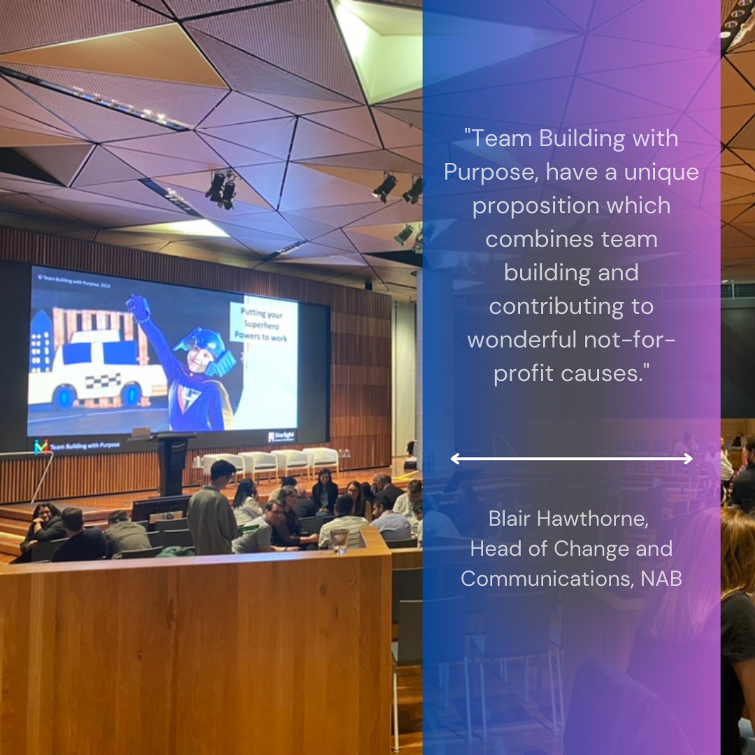 Team Building with a Difference - Team Building with Purpose